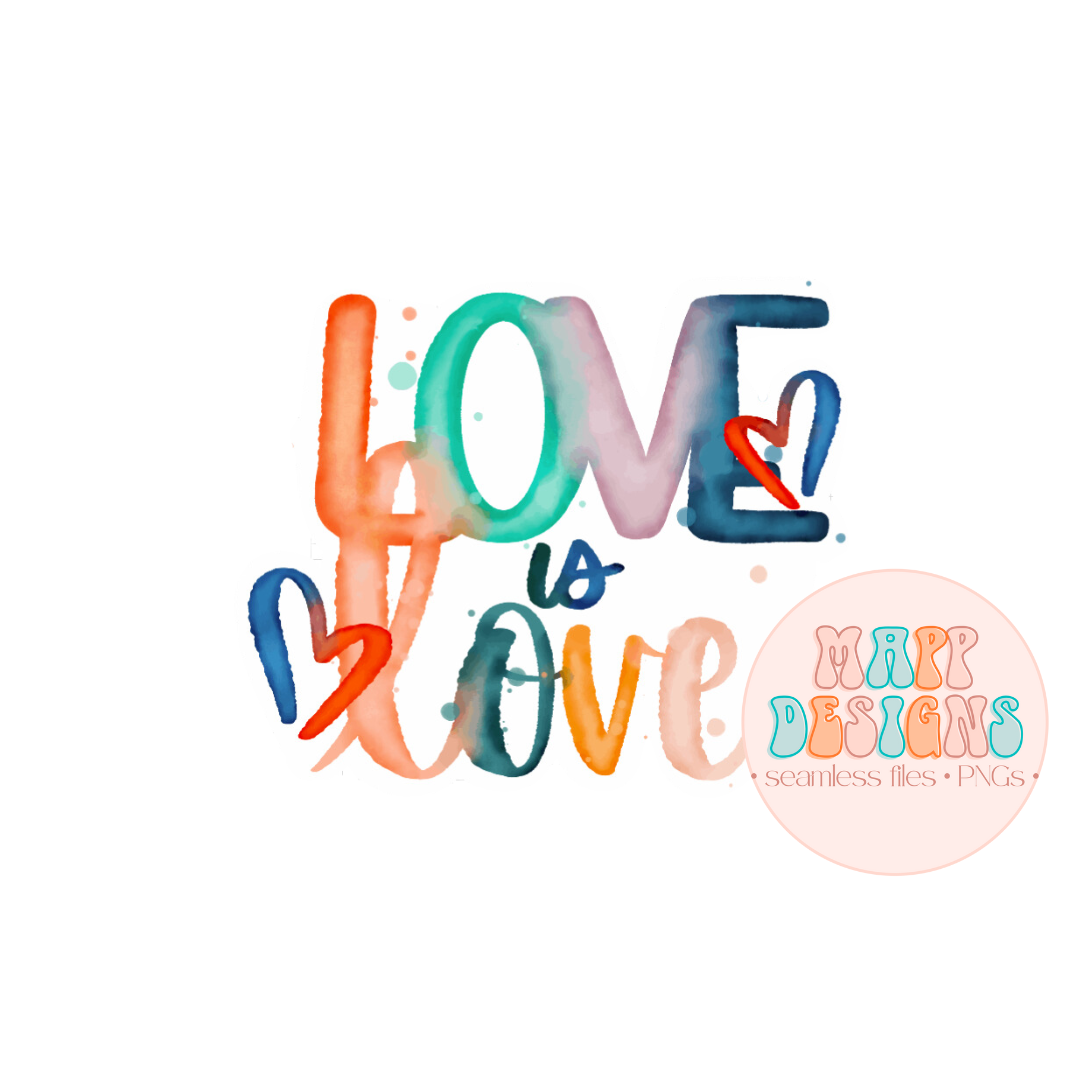Love Is Love Vinyl Sticker – Mapp Stationery Shop
